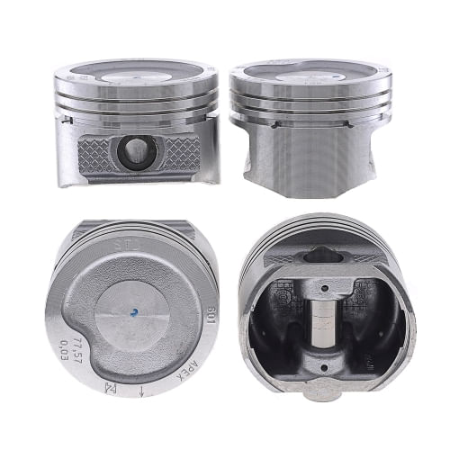 Pistao para Gm Celta 1-4L Gas 2003 2007 APEX PGM780N etonini.com.br ...